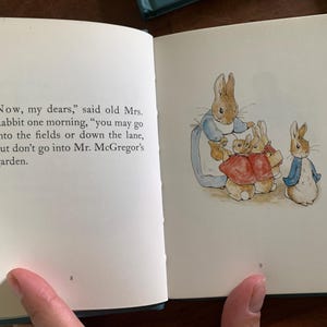 Sold Separately, the Peter Rabbit Library by Beatrix Potter ,vintage ...