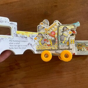 Fire Engine No. 1, by Peter Lippman, Vintage Mini Childrens Board Book ...