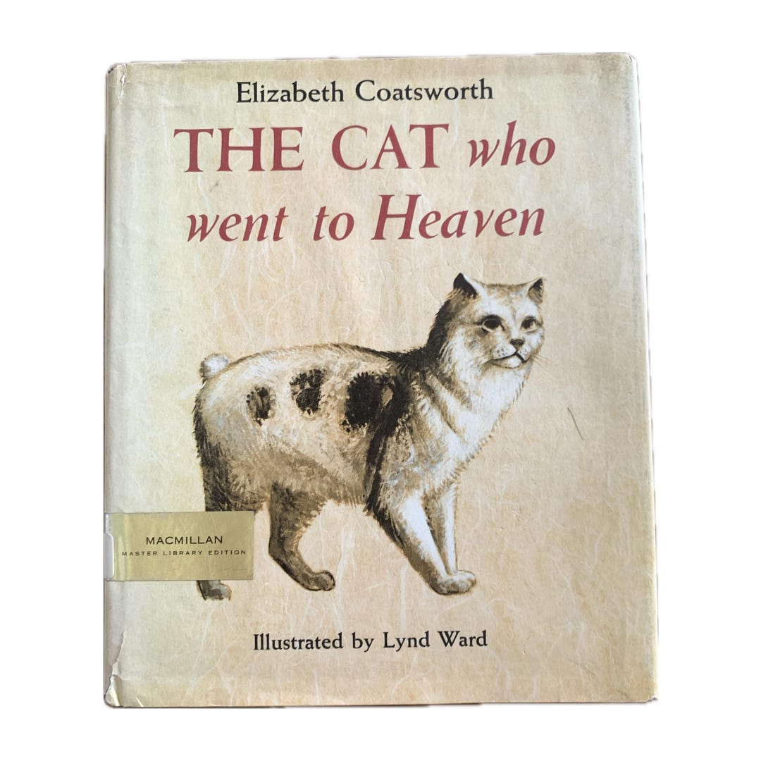 The Cat Who Went to Heaven, by Elizabeth Coatsworth, Vintage 1964, 4th ...