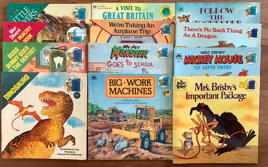 Sold Separately, A Golden Look-look Book, Childrens Vintage Books ...