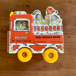 Fire Engine No. 1, by Peter Lippman, Vintage Mini Childrens Board Book ...