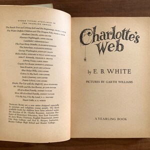 Charlotte’s Web and Stuart Little by E.B. White, Illustrated by Garth ...