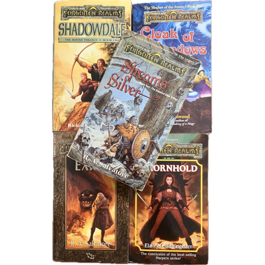 Forgotten Realms, Fantasy Adventure Books, Sold Separately, Fantasy ...