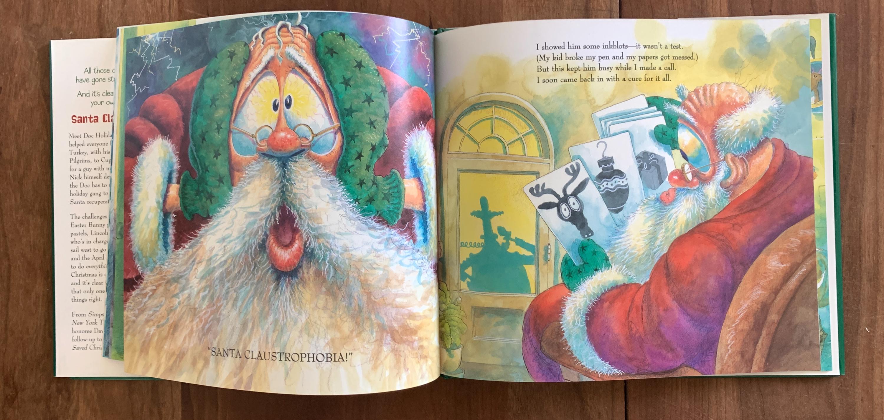 Santa Claustrophobia, by Mike Reiss , Illustrated by David Catrow, 2002 ...