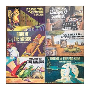 Set of Six, A Far Side Collection by Gary Larson, Vintage Paperback ...
