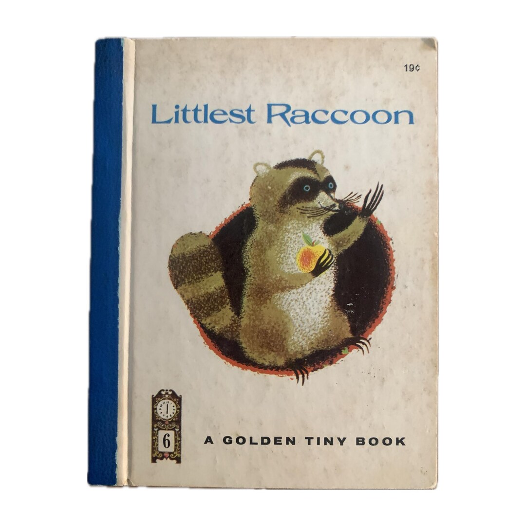 A Golden Tiny Book, LITTLEST RACCOON by Peggy Parrish , Pictures by ...