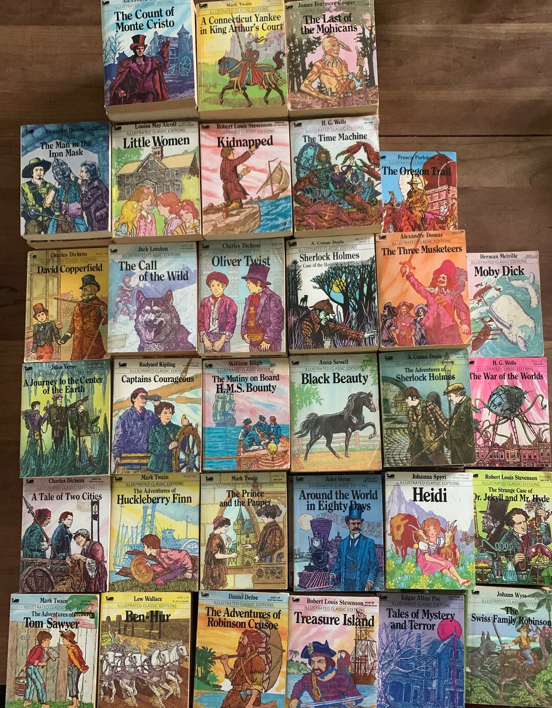 Vintage Mini Moby Books: Illustrated Classic Editions, 70s-80s ...