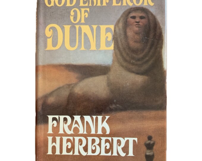 God Emperor of Dune, Frank Herbert, 1981 Book Club Edition, Hardcover ...
