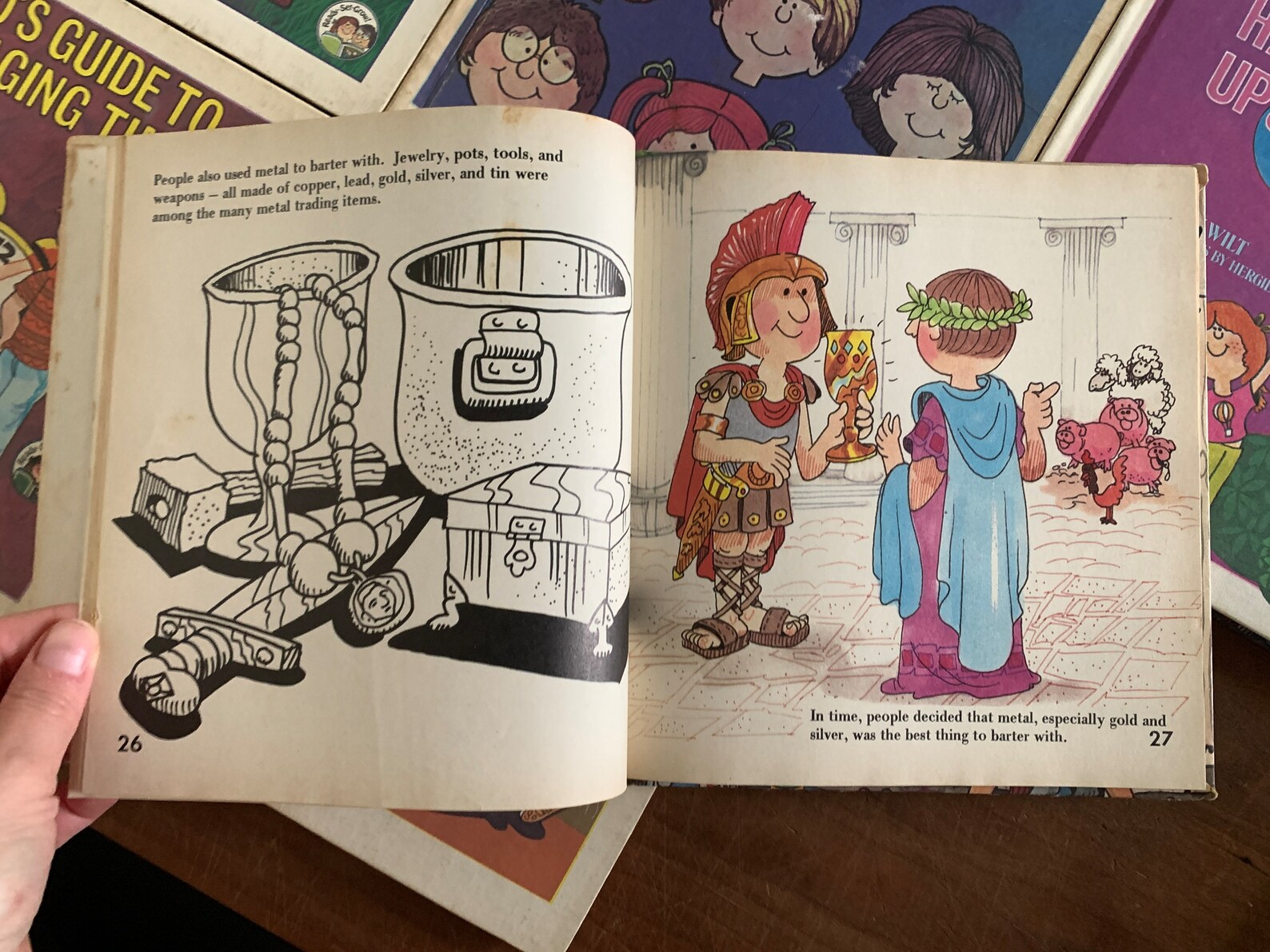 Set of Six Vintage, A Childrens Book About… by Joy Wilt, Illustrated by ...