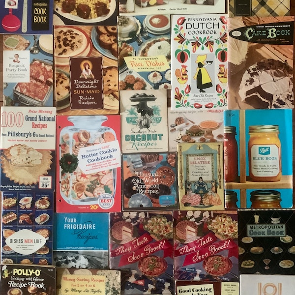 Vintage Cookbook - Etsy