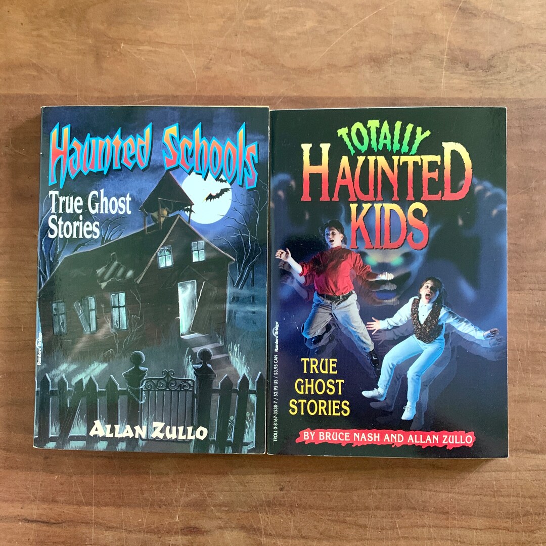 Vintage "true Ghost Stories" Paperback Books by Zullo & Nash - Etsy