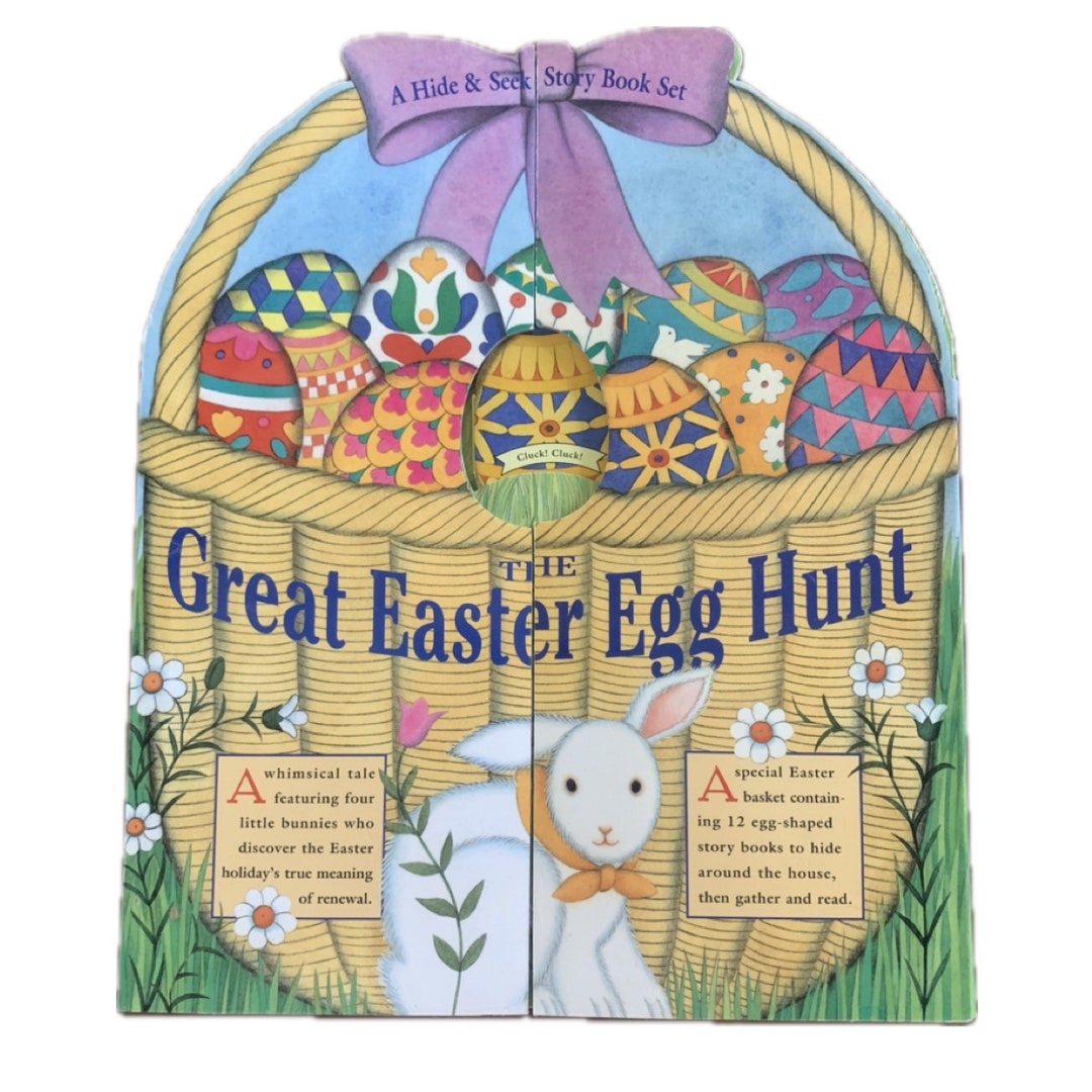 The Great Easter Egg Hunt, A Hide and Seek Story Book Set, by Mark ...