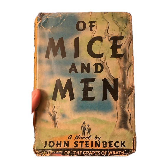 John Steinbeck Of Mice And Men