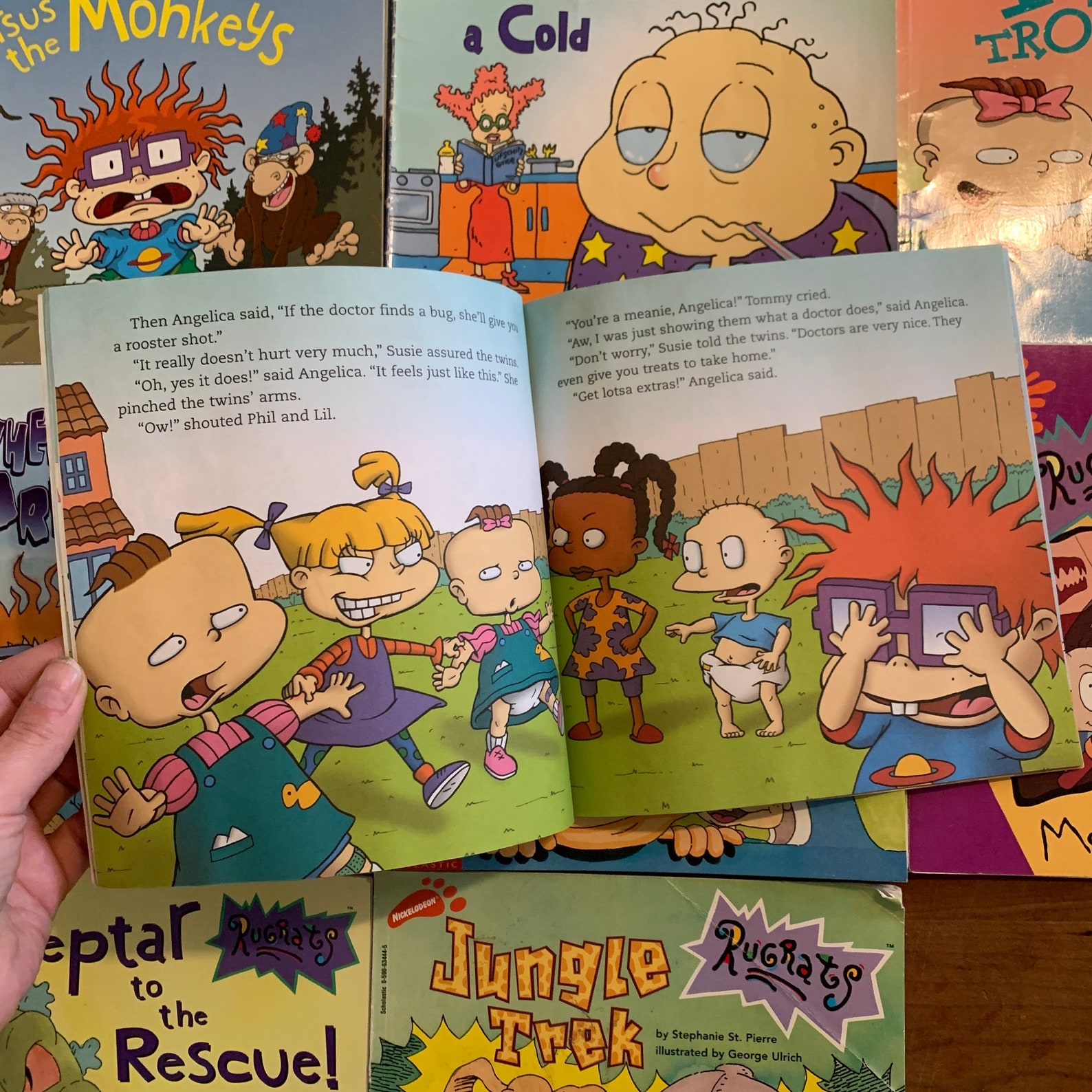 Sold Separately, RUGRATS , Nickelodeon Paperback Books, 1990s, Tommy ...