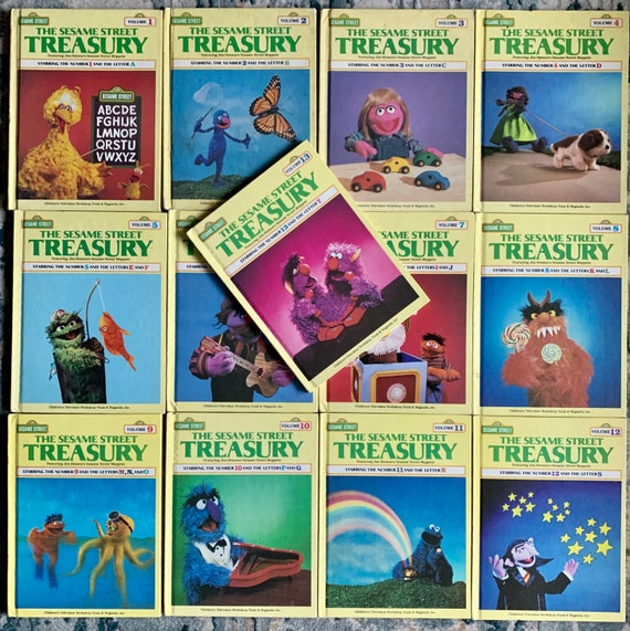 The Sesame Street Treasury Sold Separately Vintage 1980s - Etsy