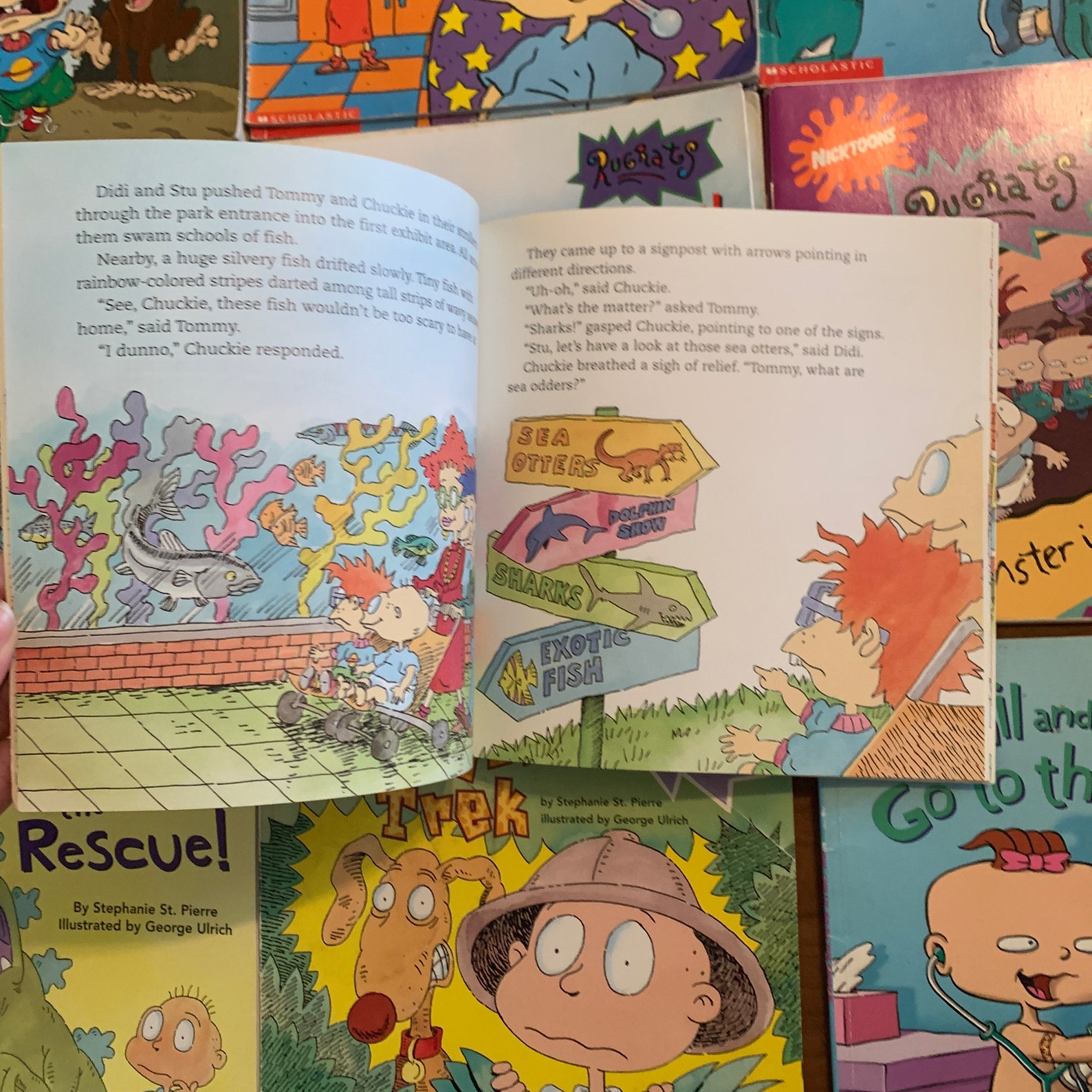 Sold Separately, RUGRATS , Nickelodeon Paperback Books, 1990s, Tommy ...