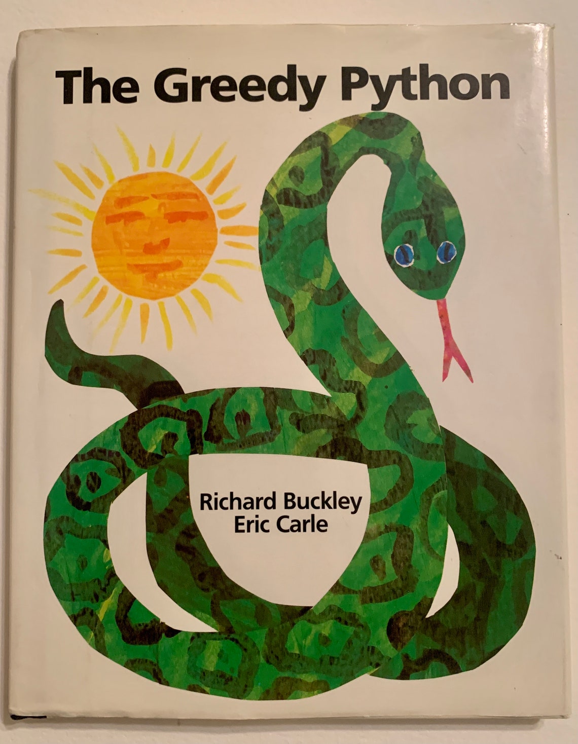 Upside Down Book the Greedy Python and the Foolish Tortoise | Etsy