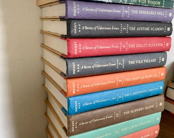 A Series of Unfortunate Events by Lemony Snicket - Etsy