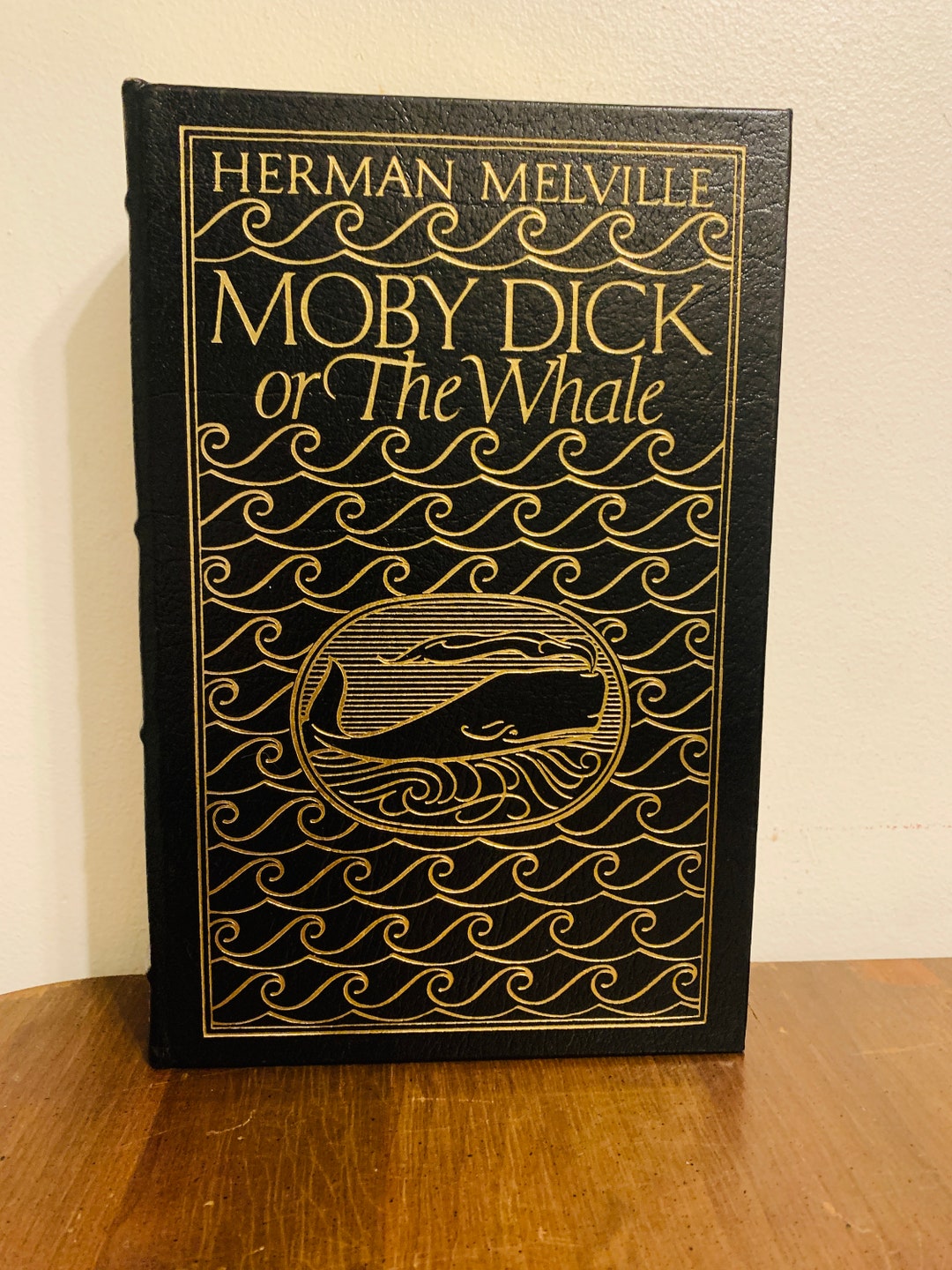 1977 Herman Melville, Moby Dick or the Whale, Vintage Easton Press ...