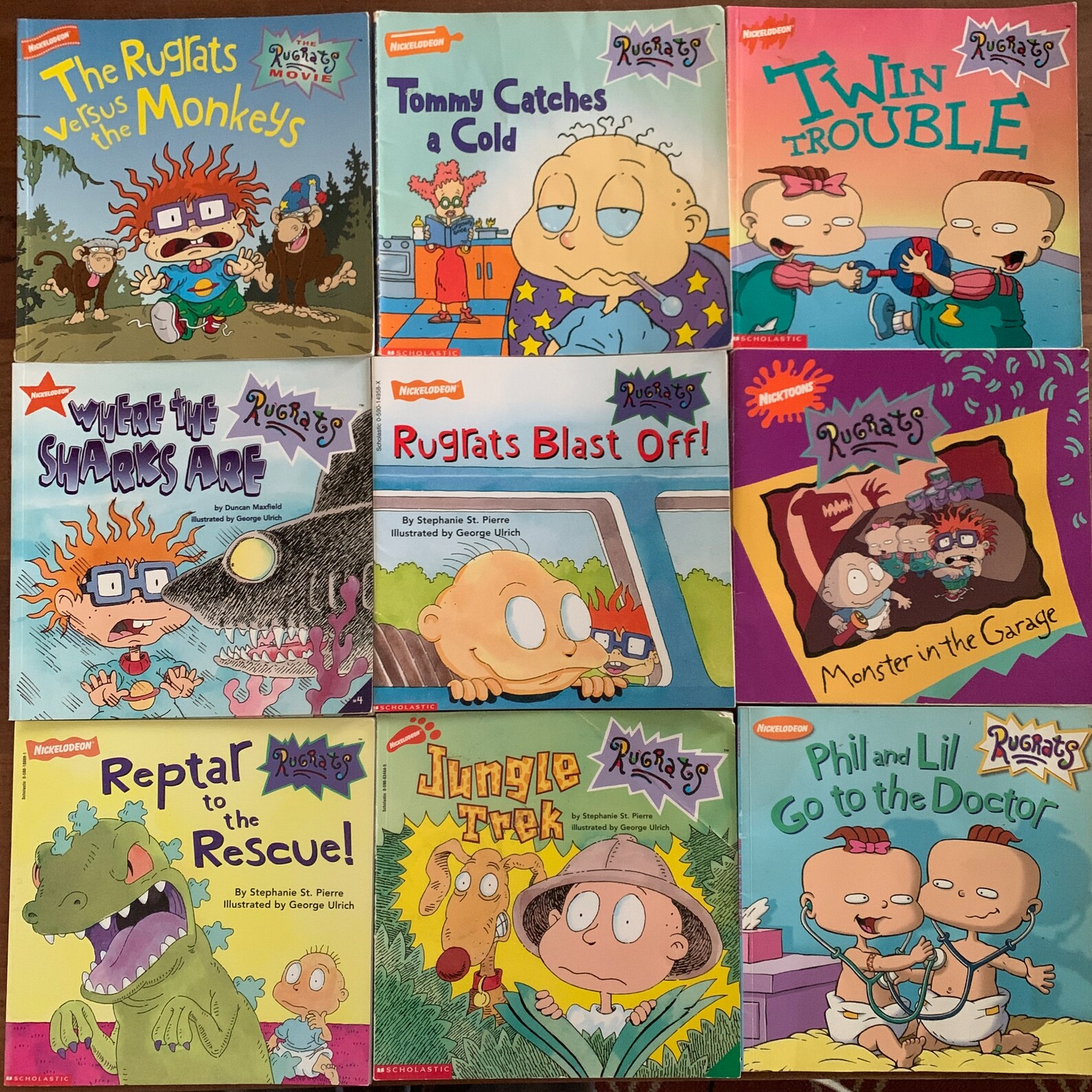 Sold Separately, RUGRATS , Nickelodeon Paperback Books, 1990s, Tommy ...