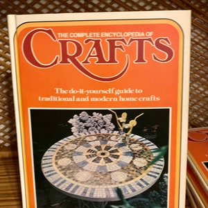 1975 the Complete Encyclopedia of Crafts, Volume 12,13,21,22 &24 - Etsy