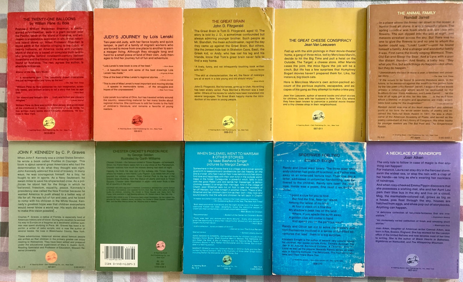 Sold Separately, Vintage DELL YEARLING Paperback Chapter Books, 1960s ...