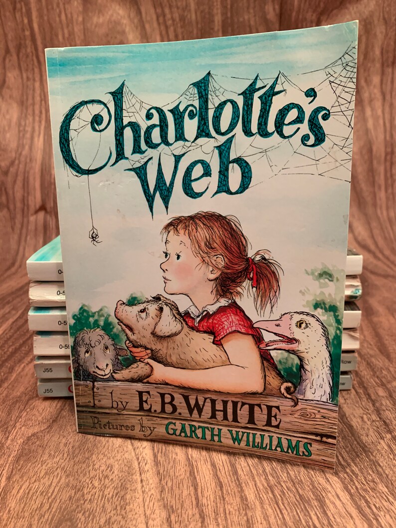 Charlotte's Web by EB White, Illustrated by Garth Williams - Etsy
