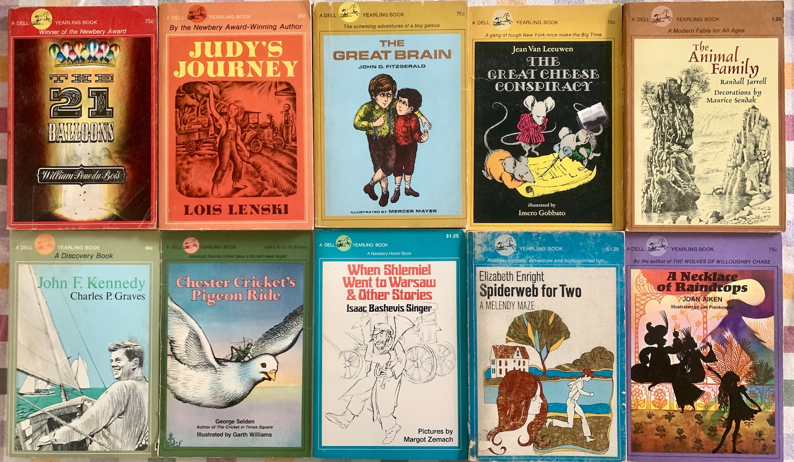 Sold Separately, Vintage DELL YEARLING Paperback Chapter Books, 1960s ...