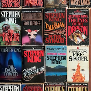 Sold Separately, Vintage STEPHEN KING Paperback Books, Horror Novels ...