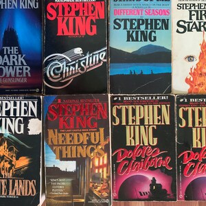 Sold Separately, Vintage STEPHEN KING Paperback Books, Horror Novels ...