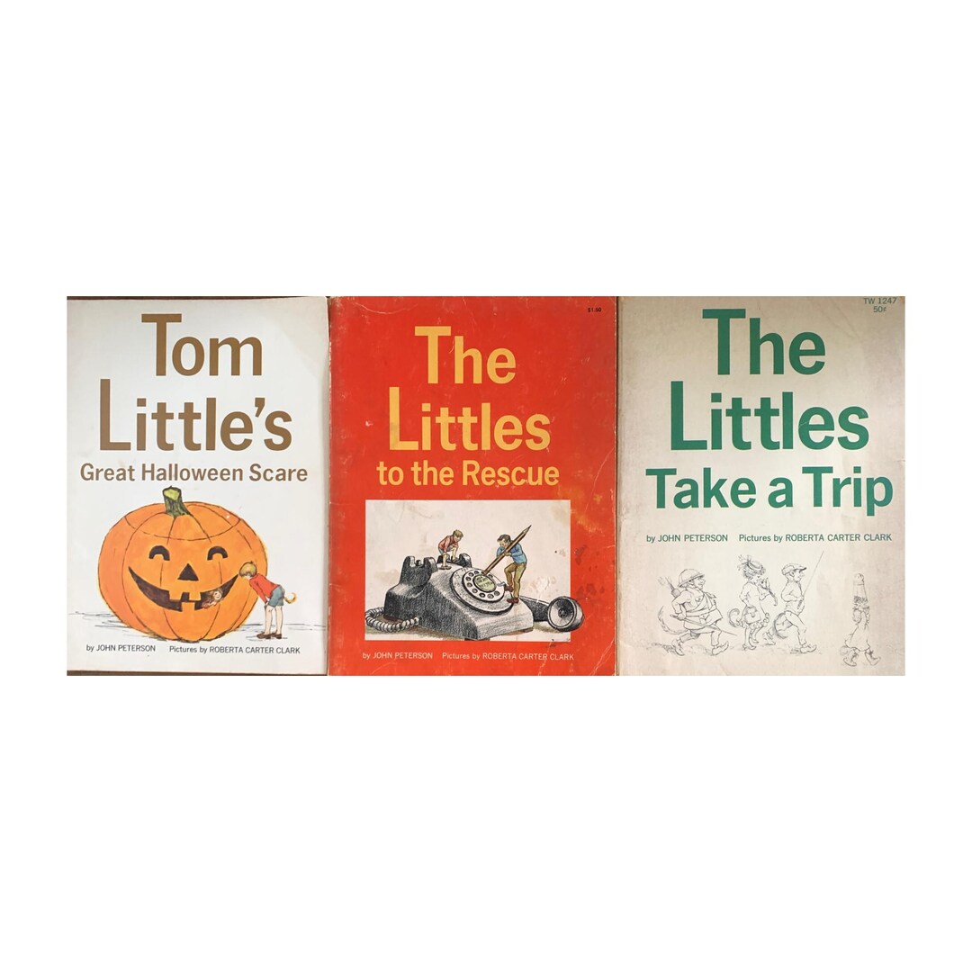 The Littles by John Peterson, Three Book Collection, Vintage, Tom ...