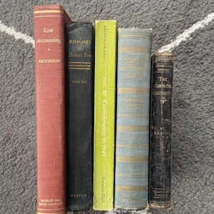Lot of 5 - Vintage Collectible Old Antique Books - Unsorted Mix - Home ...