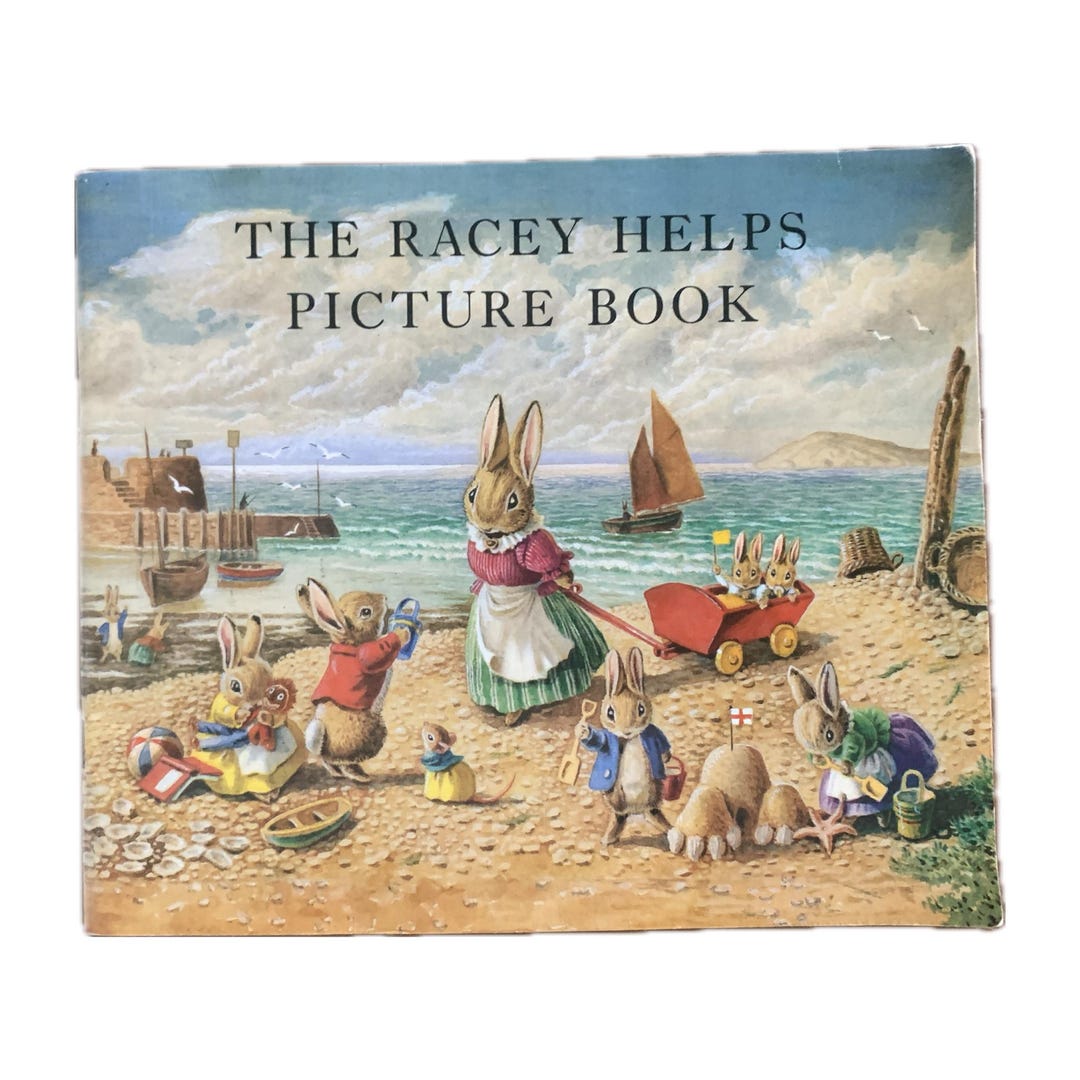 The Racey Helps Picture Book, With Verses by Celia Barlow, 1984 Vintage ...
