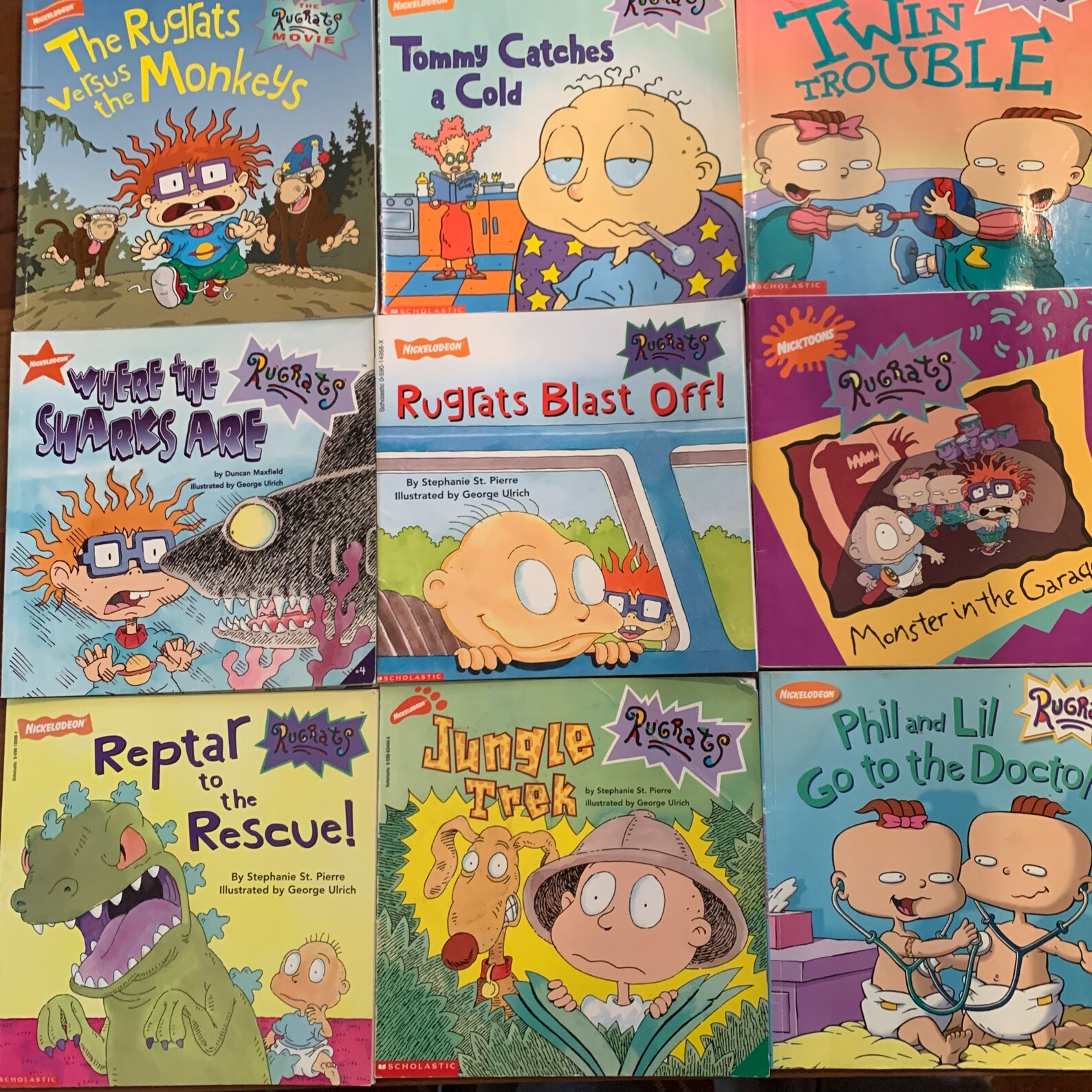 Sold Separately, RUGRATS , Nickelodeon Paperback Books, 1990s, Tommy ...