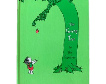 The Giving Tree by Shel Silverstein - 1964 Trade Edition Hardcover ...