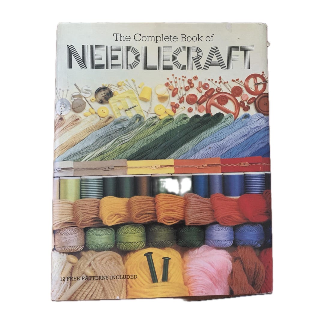 Vintage Needlecraft Book: 1984 Sewing & Embroidery Guide - Etsy