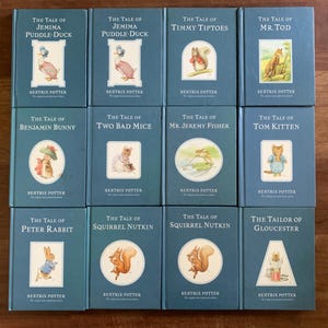 Sold Separately, the Peter Rabbit Library by Beatrix Potter ,vintage ...