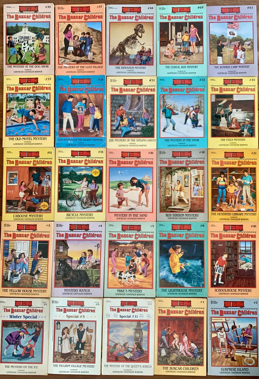 Sold Separately. the Boxcar Children by Gertrude Chandler Warner ...