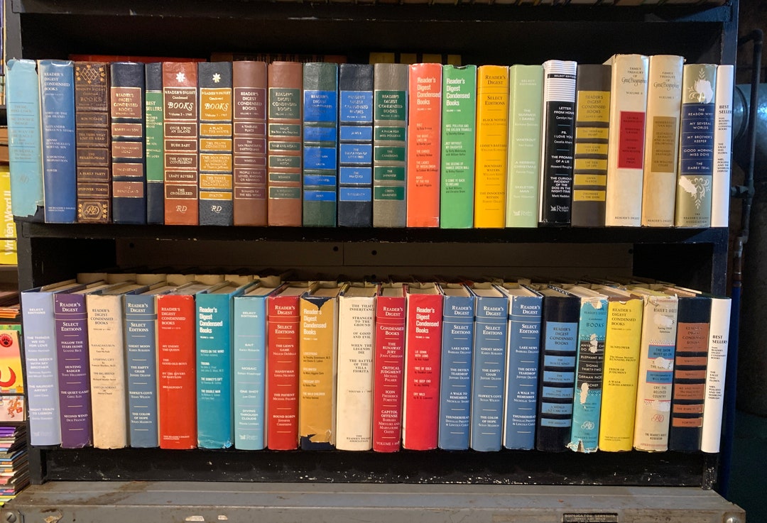 Readers Digest Condensed Books, Sold Separately, Vintage,1950s, 1960s ...