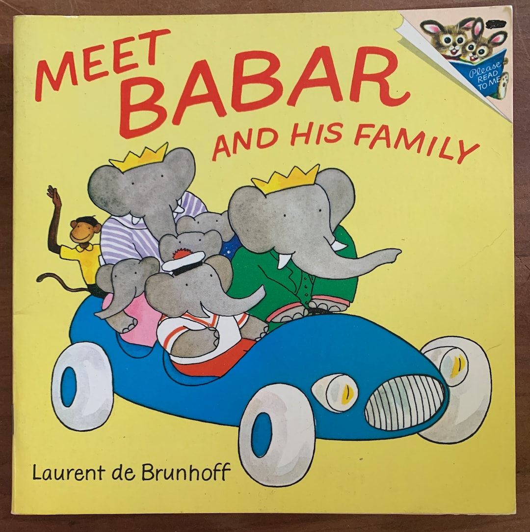 Meet Babar and His Family, by Laurent De Brunhoff, Vintage Random House Pictureback, Paperback ...