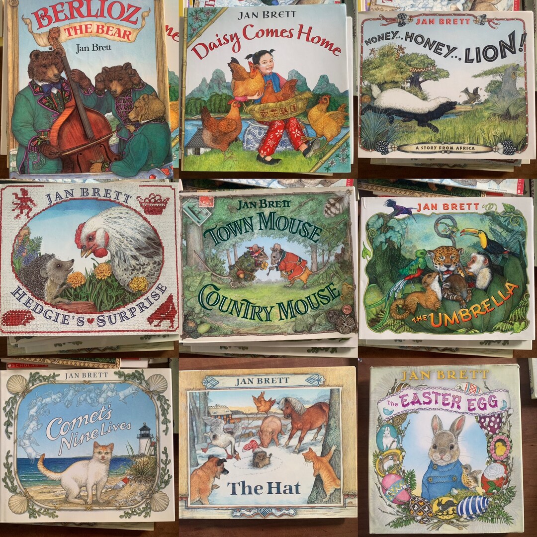 Sold Separately, Jan Brett, Christmas Book Collection, Childrens Book ...