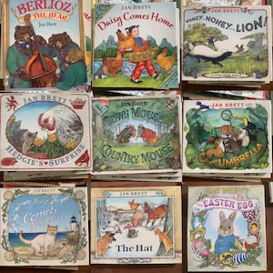 Sold Separately, Jan Brett, Christmas Book Collection, Childrens Book ...