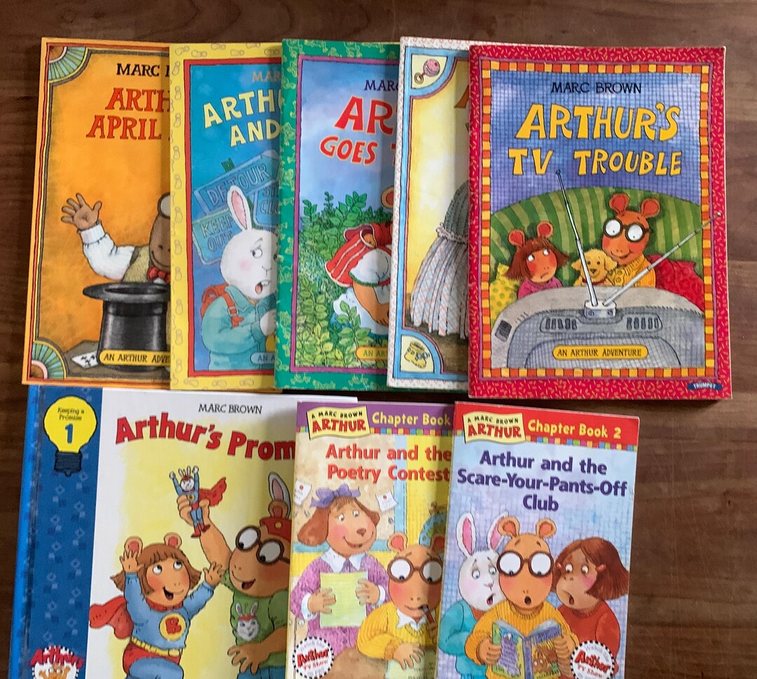 An Arthur Adventure, Books by Marc Brown, Vintage Childrens Books, 8 ...