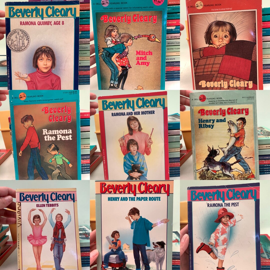 Sold Separately 1990s Beverly Cleary Paperback Collection - Etsy