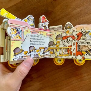 Fire Engine No. 1, by Peter Lippman, Vintage Mini Childrens Board Book ...