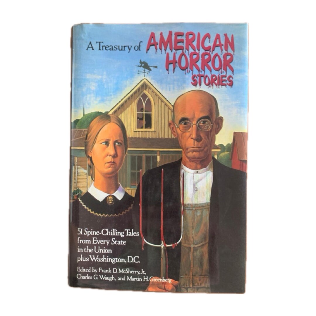 Vintage American Horror Stories Treasury - 1985 Hardcover - Etsy