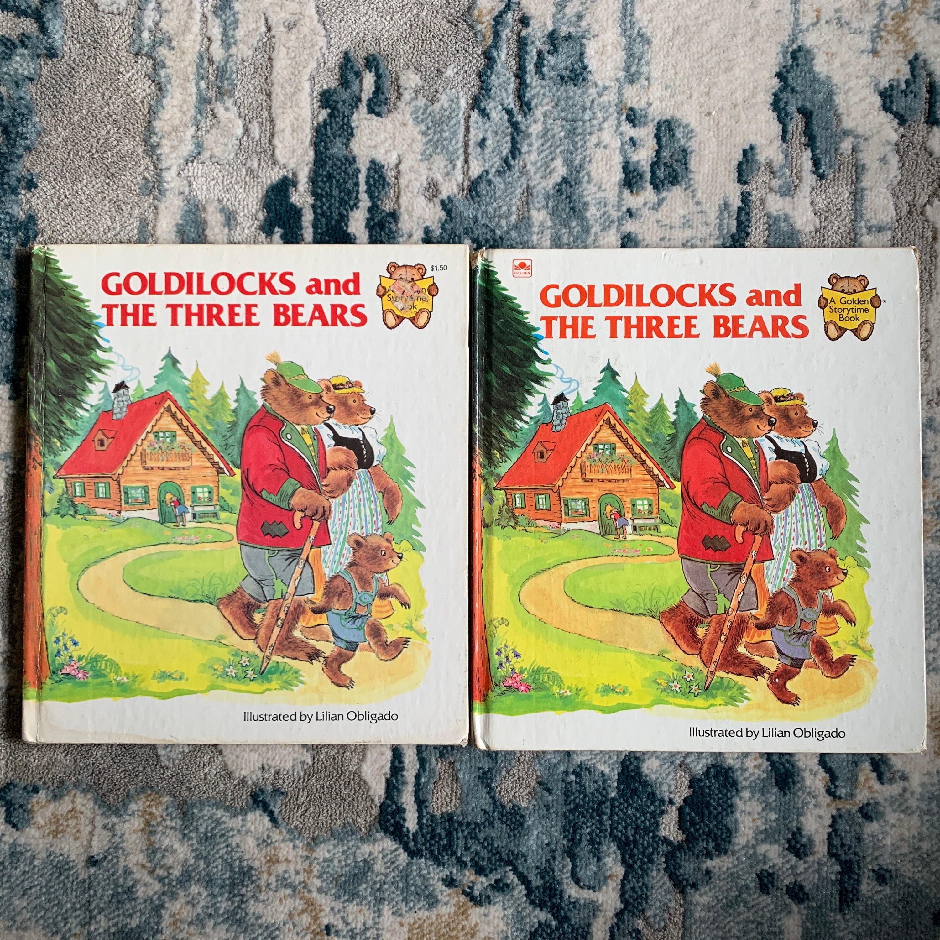 Goldilocks and the Three Bears A Golden Storytime Book - Etsy UK