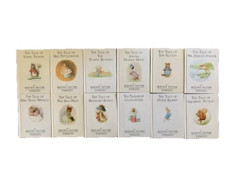 Beatrix Potter, Vintage, Mini-books, YOU Choose, Hardcover, 1980s ...