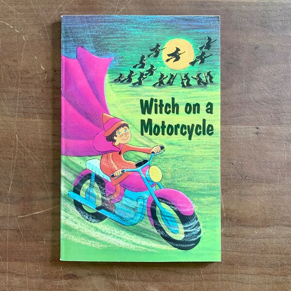 Witch on Motorcycle - Etsy