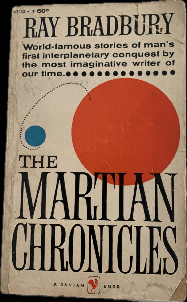 The Martian Chronicles by Ray Bradbury – 1965 Paperback, 10th Printing ...